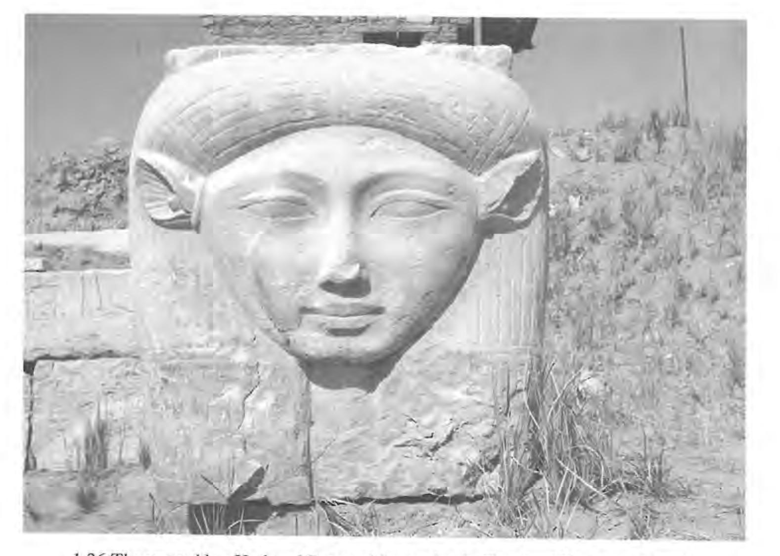 The falcon deity horus (the name means ‘distant’ or ‘high’)