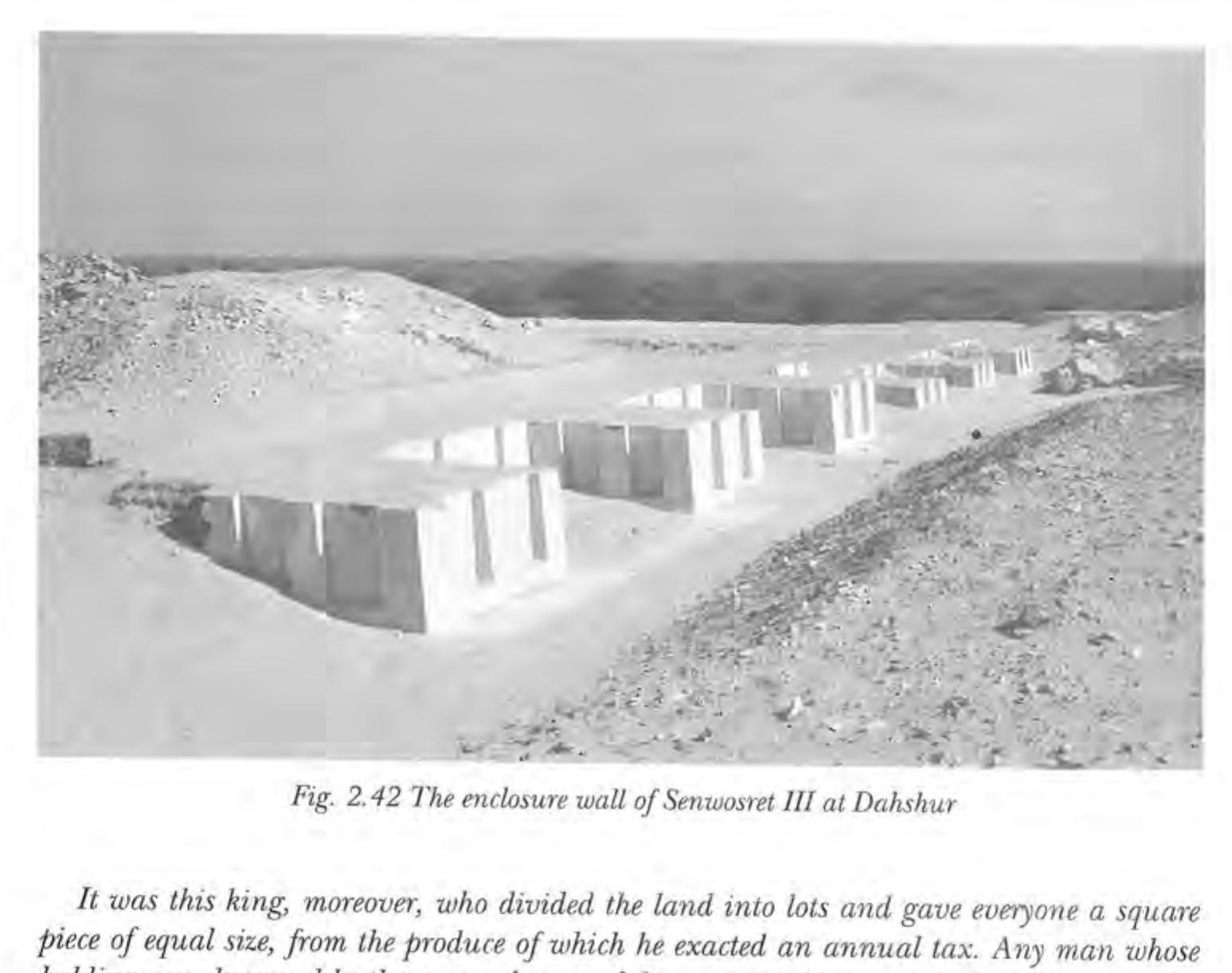 Senwosret decided to build his final resting place in