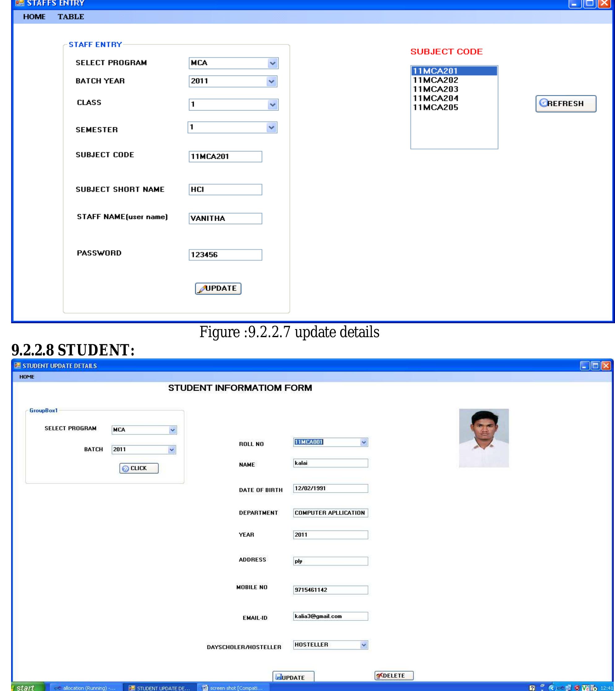 (PDF) STUDENTS ATTENDANCE MANAGEMENT SYSTEM MINI PROJECT REPORT MASTER ...