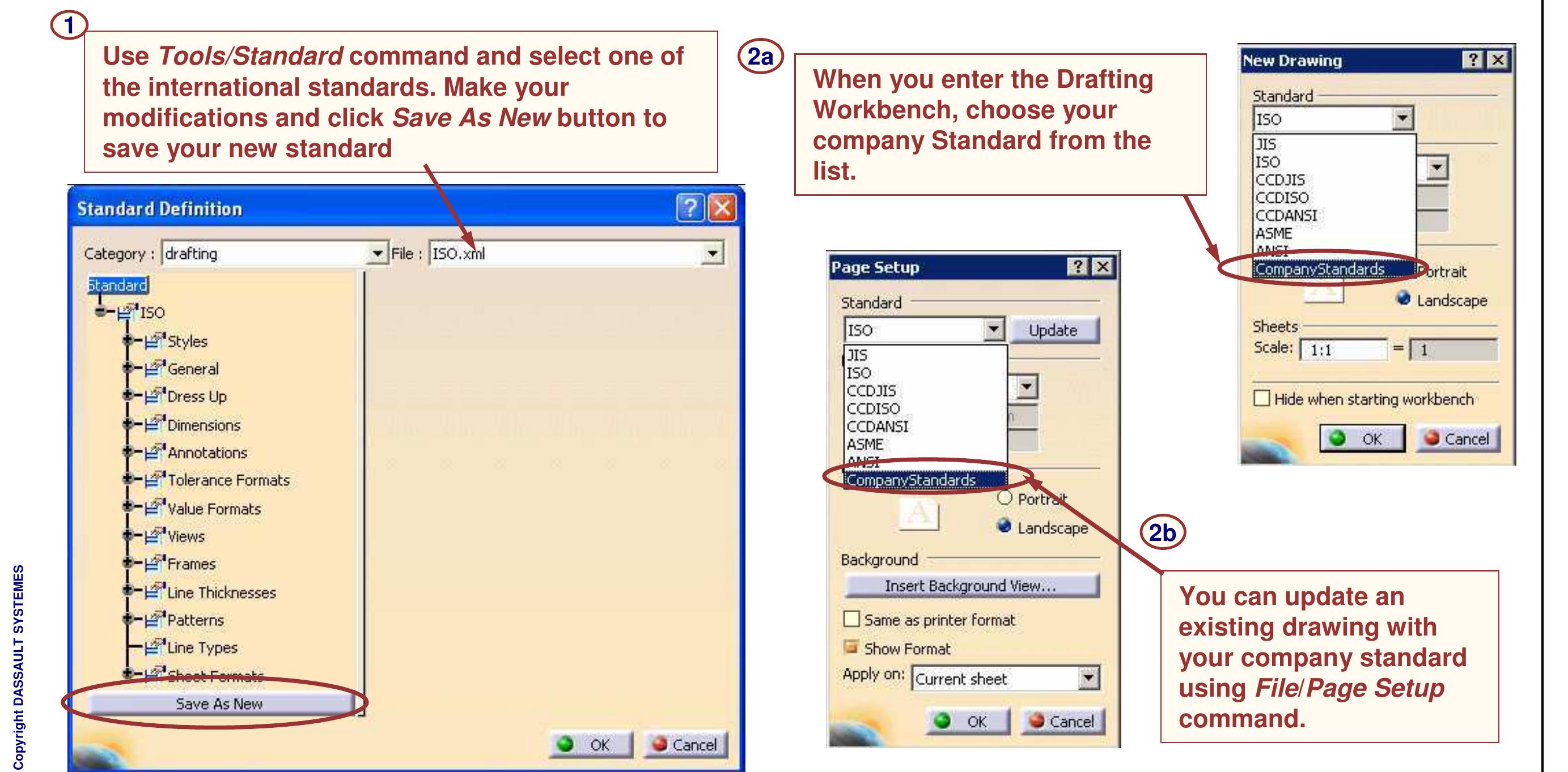 Figure 93 - Advanced Drafting and Customization CATIA V5