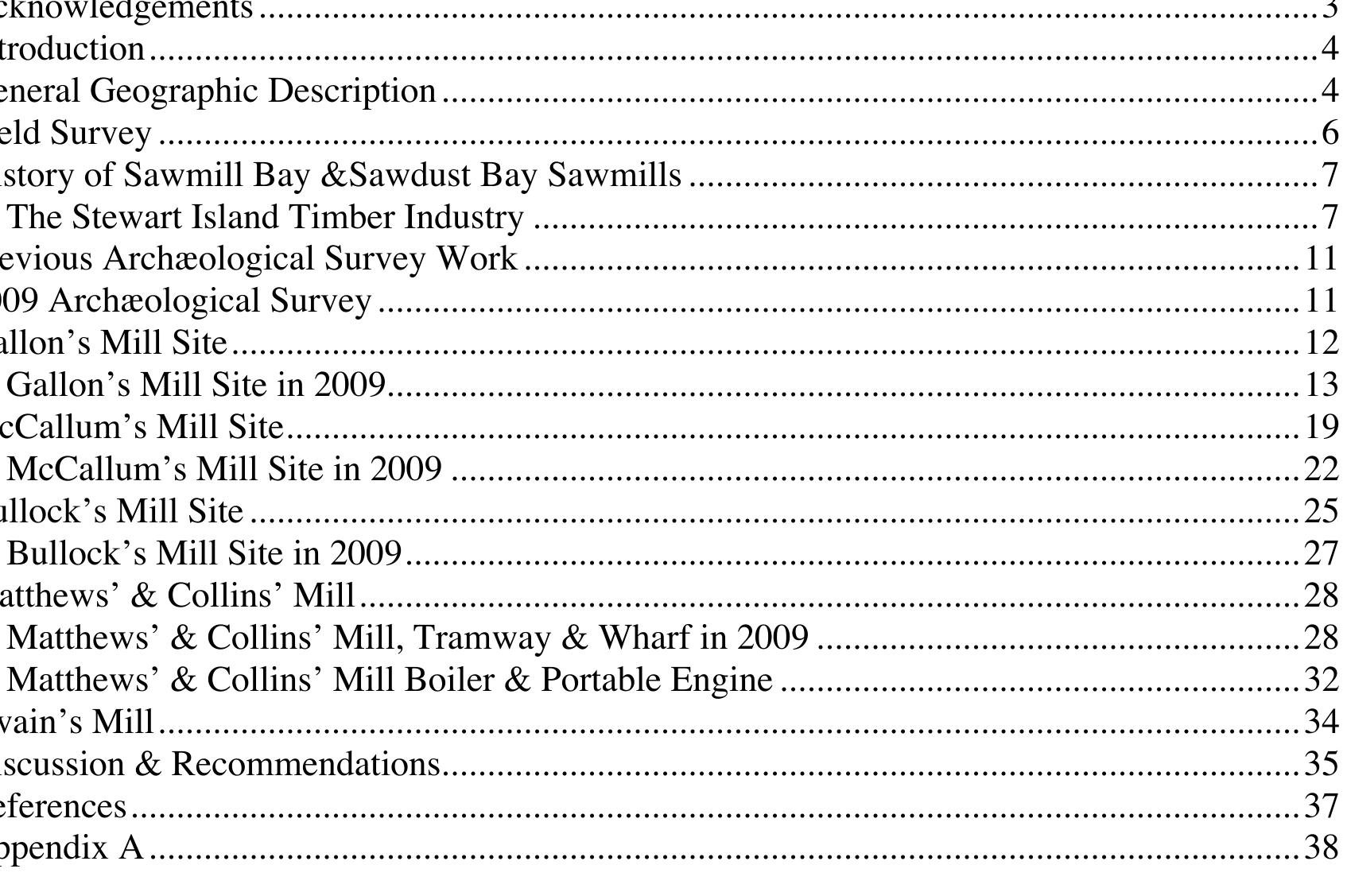 Table 1 - from Paterson Inlet Sawmilling, Stewart Island,