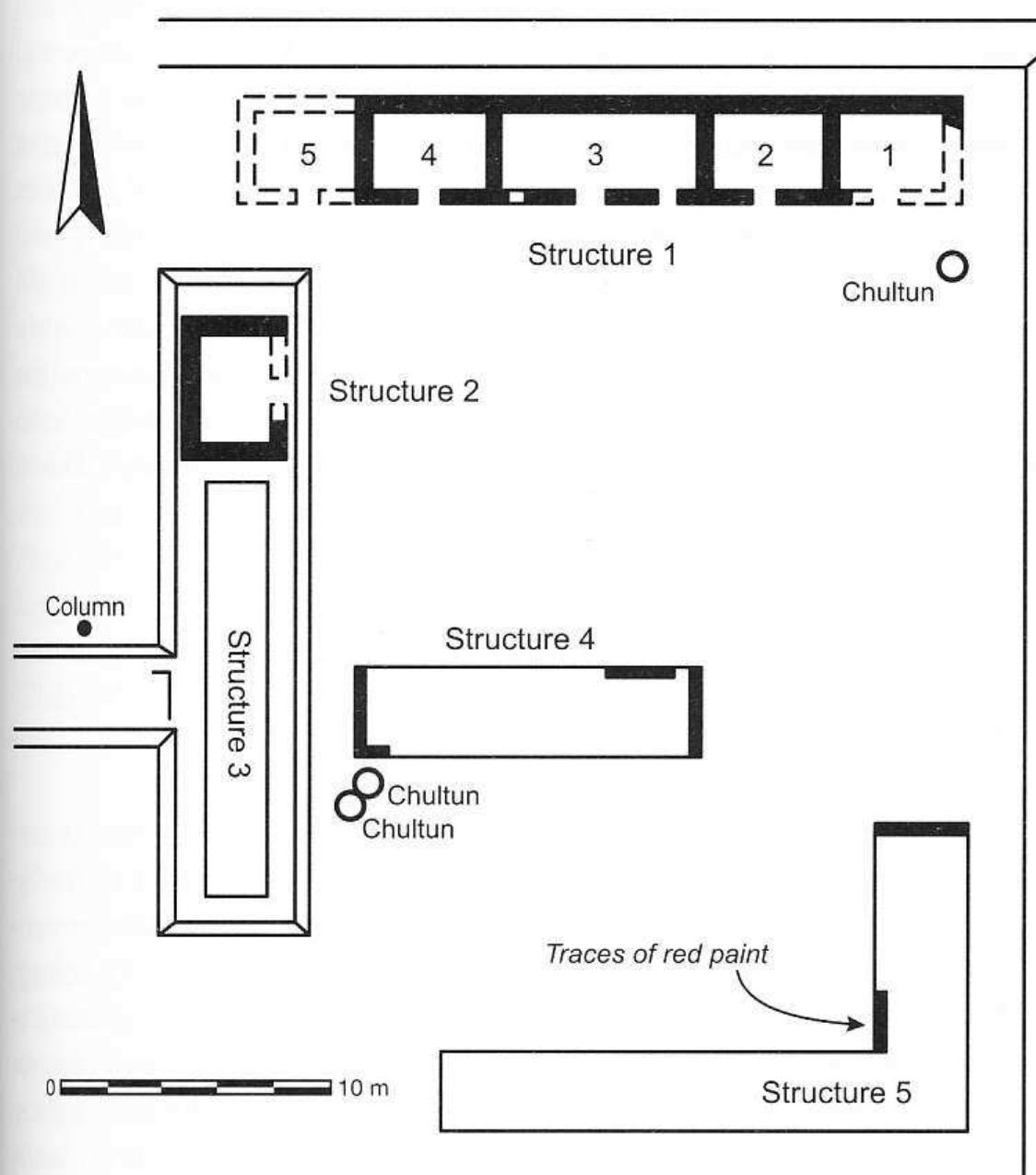 Map of dolores, group 2 (drawing by markus eber after