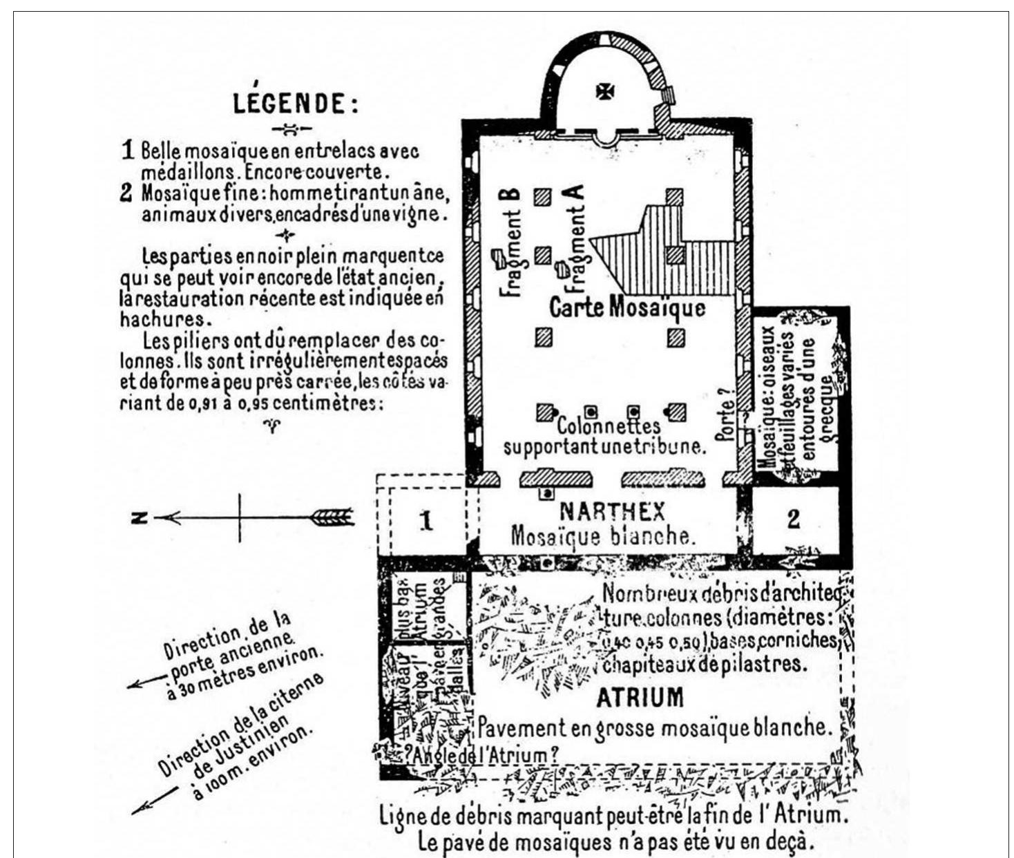 Figure 7 - from "A New Form of Evidence to Date the Madaba