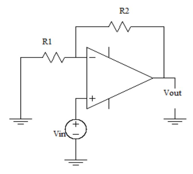 Schematic diagram of an integrator is shown in fig. 8. input