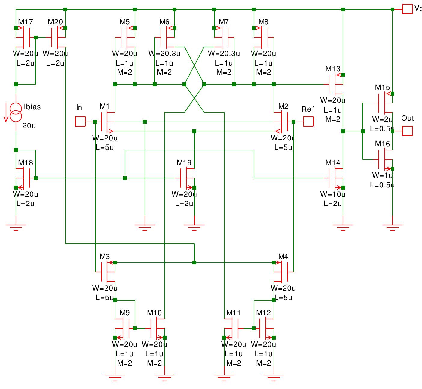 7 Cmos Comparator With Rail To Rail Inputs