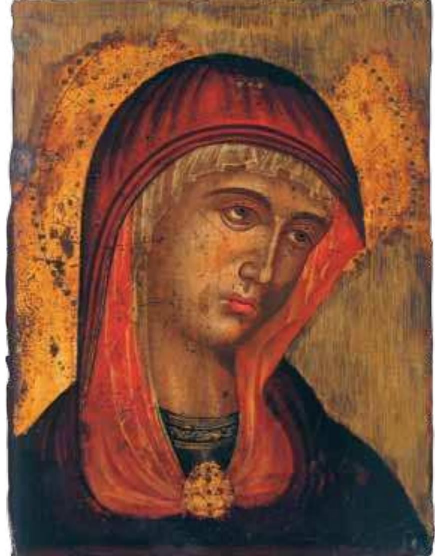 Post-byzantine, ionian islands workshop: virgin mary, ca.