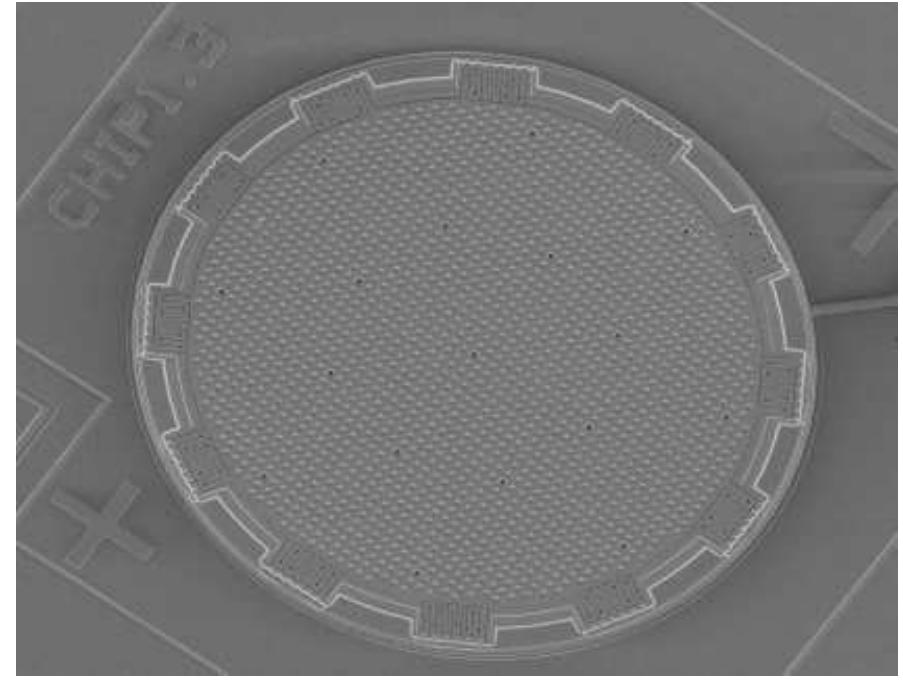 1: mems microphone membrane (courtesy of analog devices