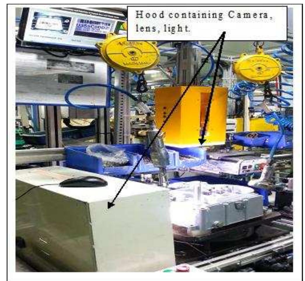 In case of dissimilarity, a red label is indicated as shown