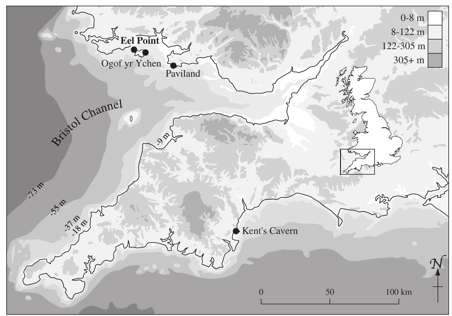 Figure 1 - from A Mid-Upper Palaeolithic human from Eel