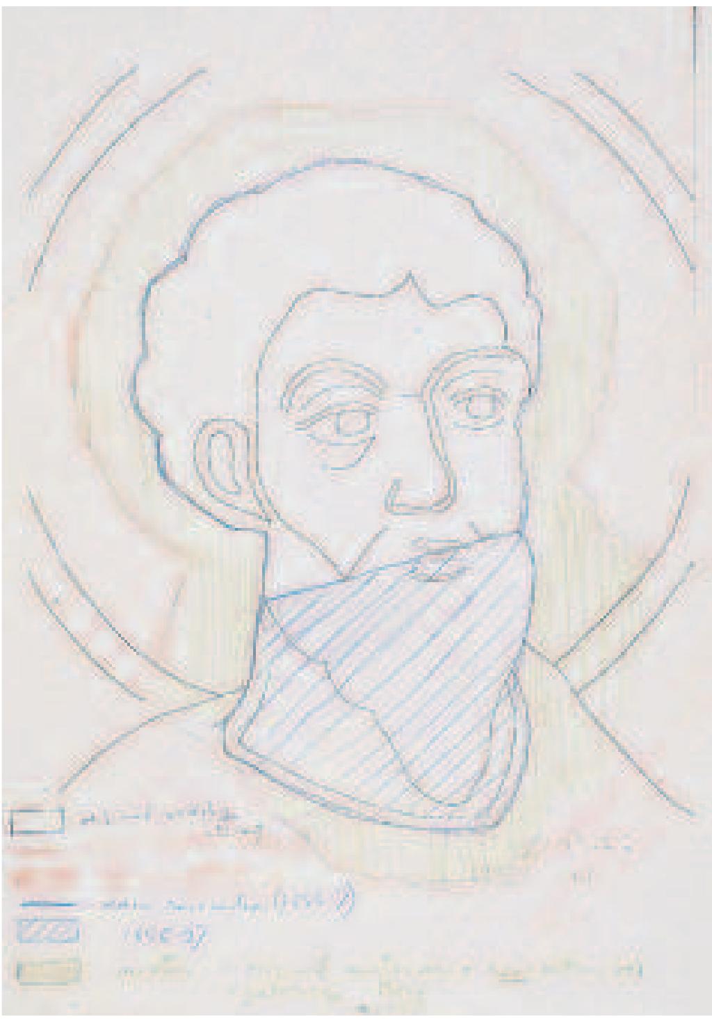 23. drawing with chart of repairs for w iii, a2, detail