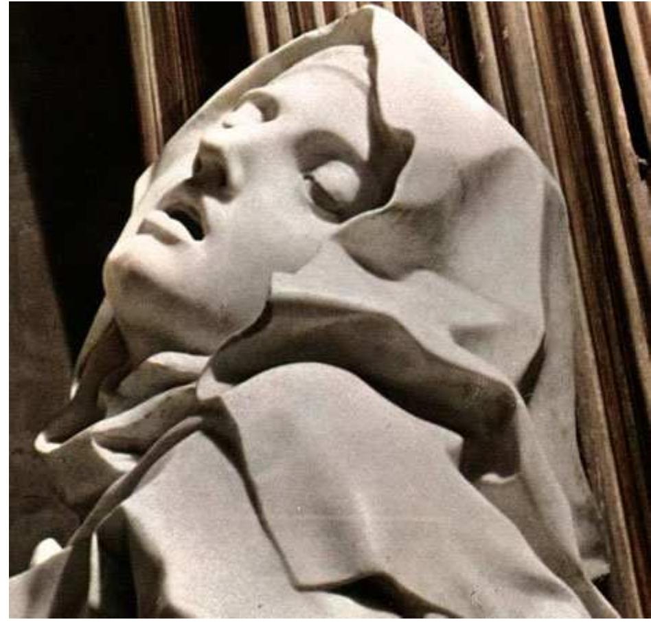 Detail from gian lorenzo bernini, ‘the ecstasy of saint