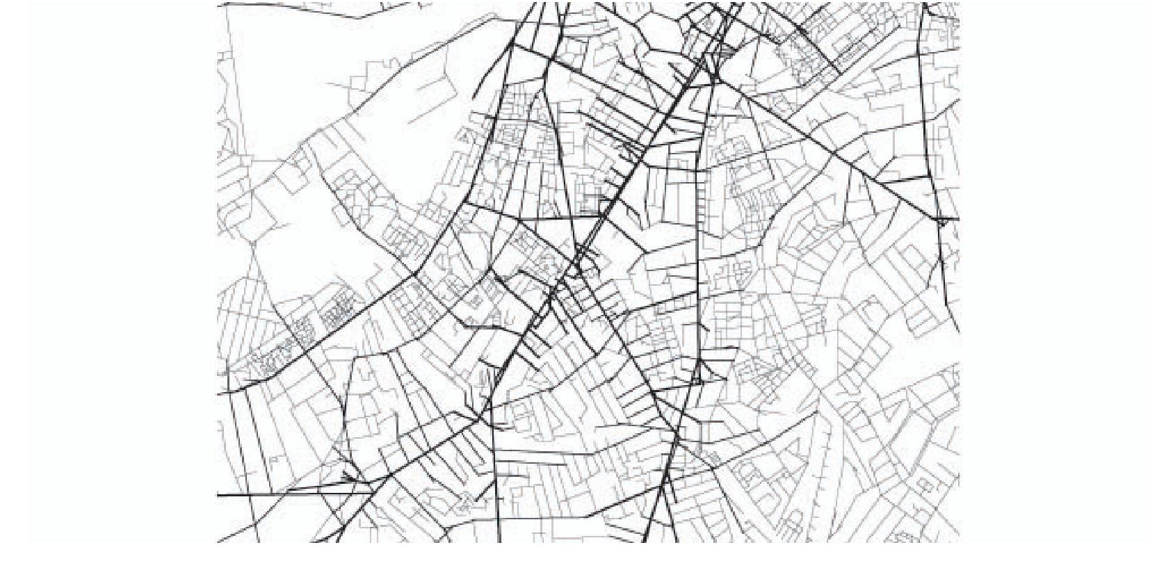 Angular segment map of stockwell study area