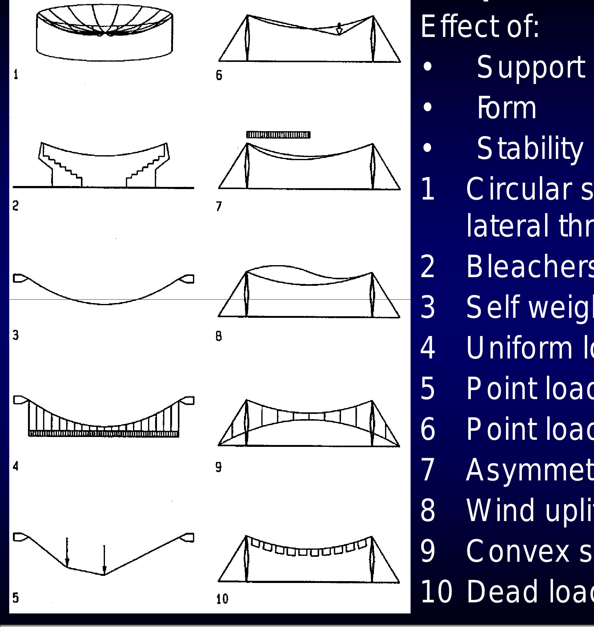 Figure 1 - Suspension structures