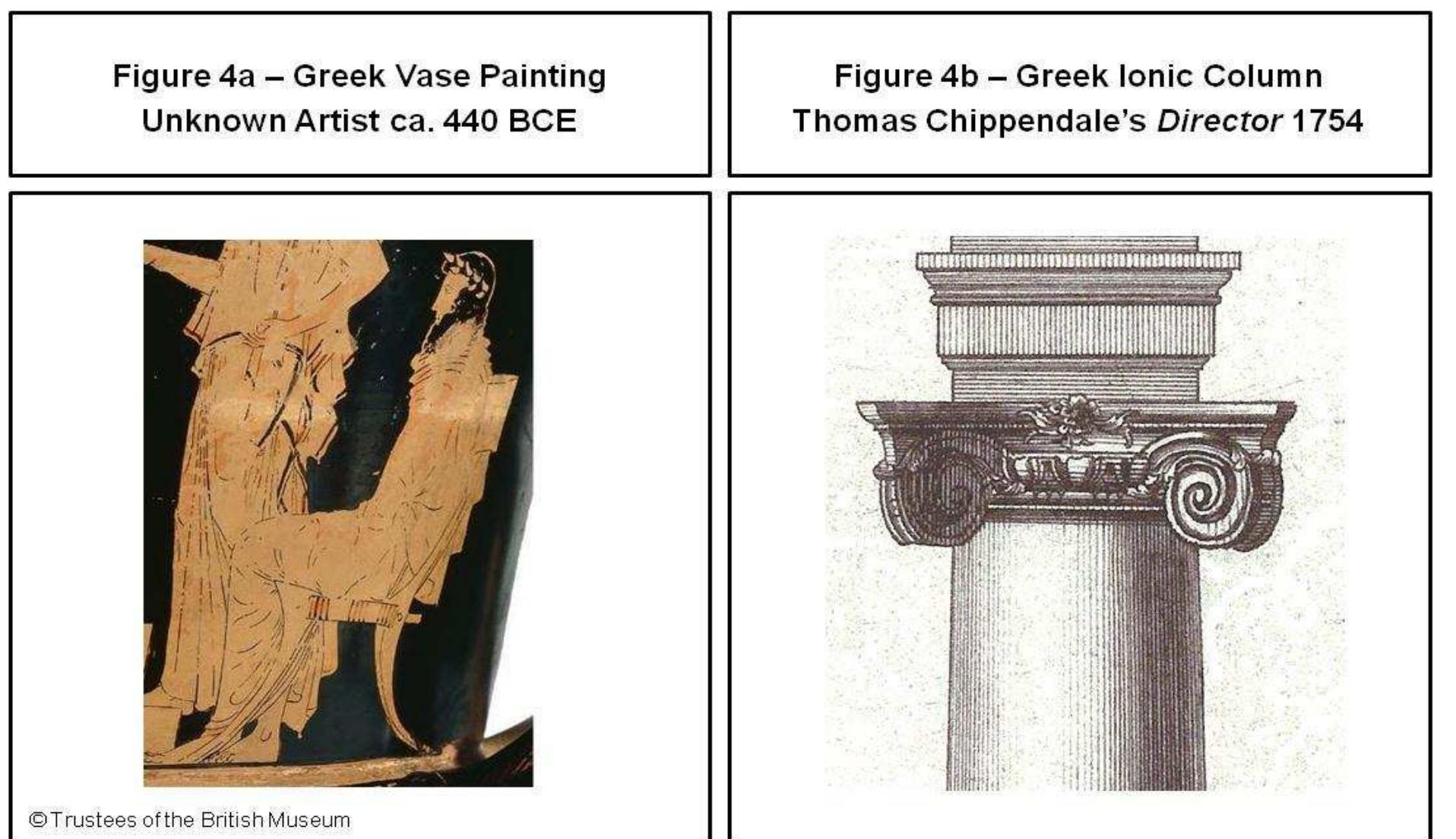 classical greek design influences sources: british museum
