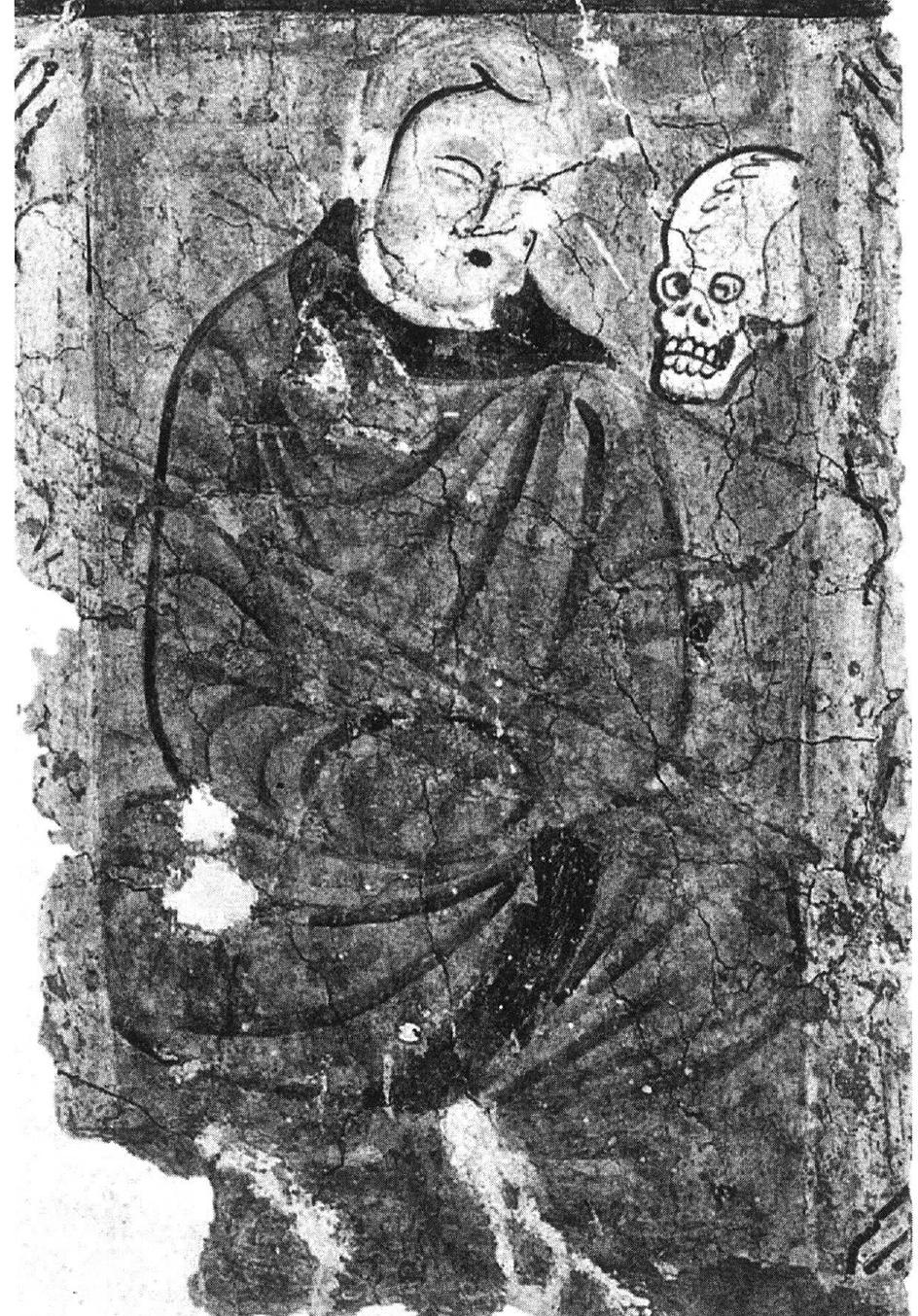 Figure 1 - Death in a Cave: Meditation, Deathbed ritual, and