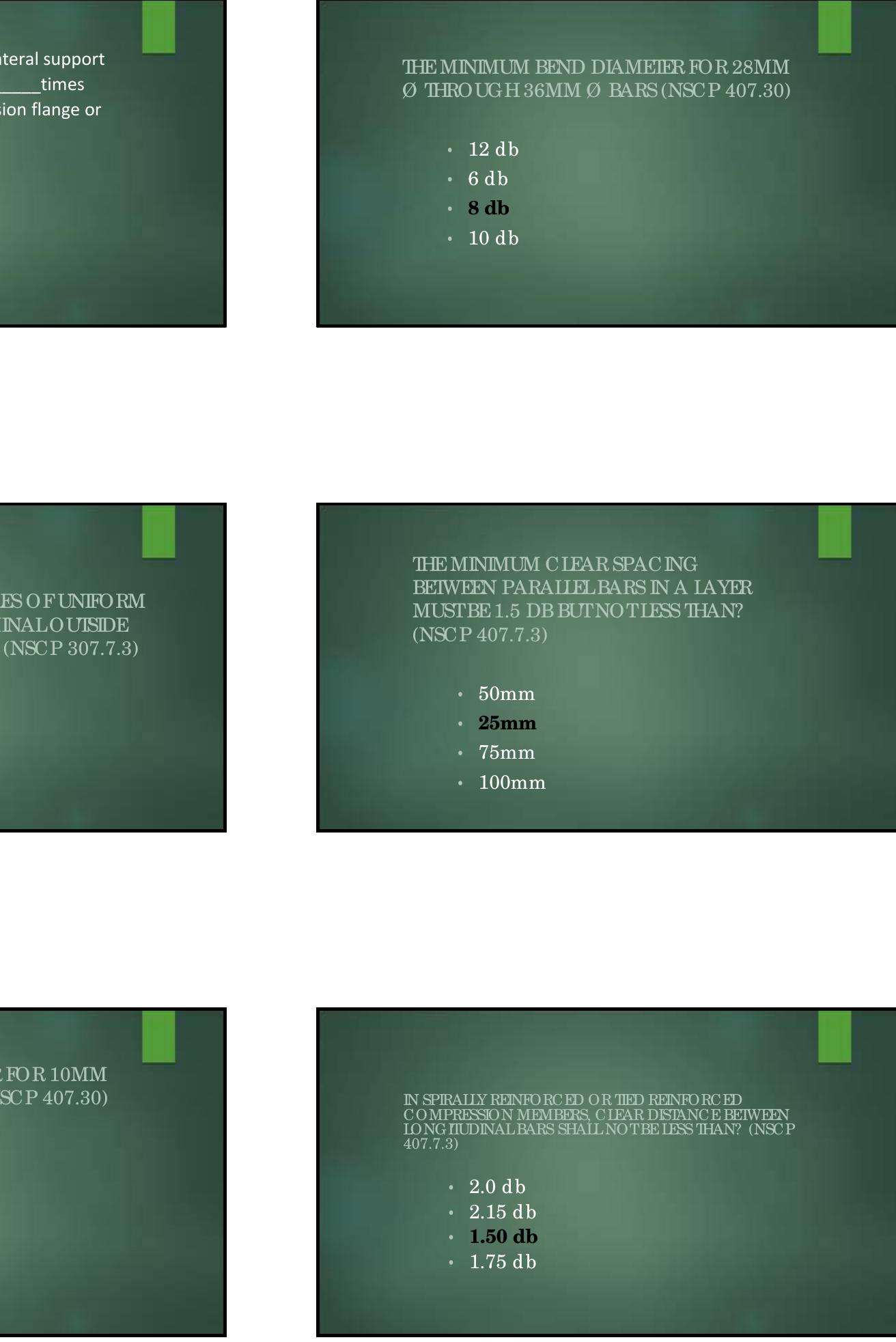 Figure 86 - Architectural Science and National Building Code