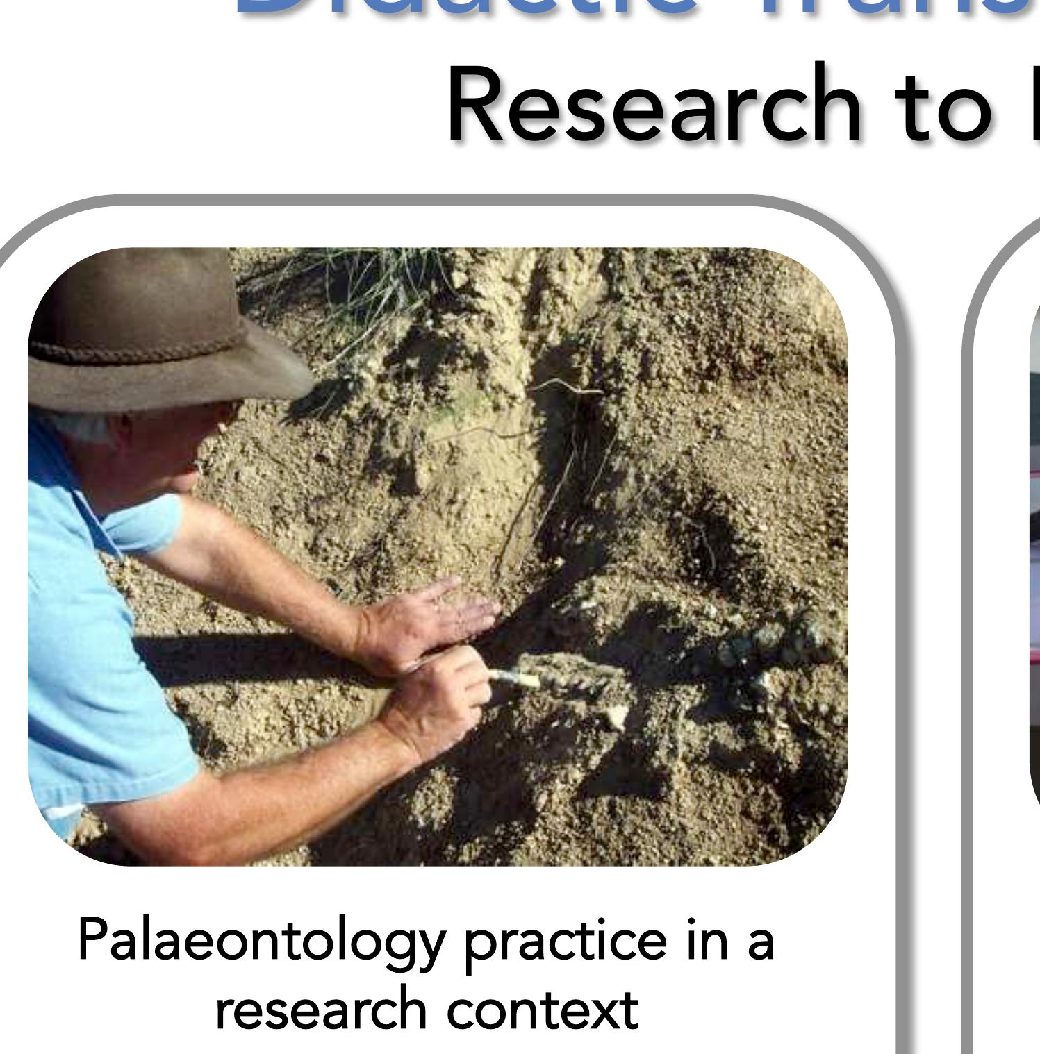 Figure 12 - Didactic Transposition: From theoretical notion