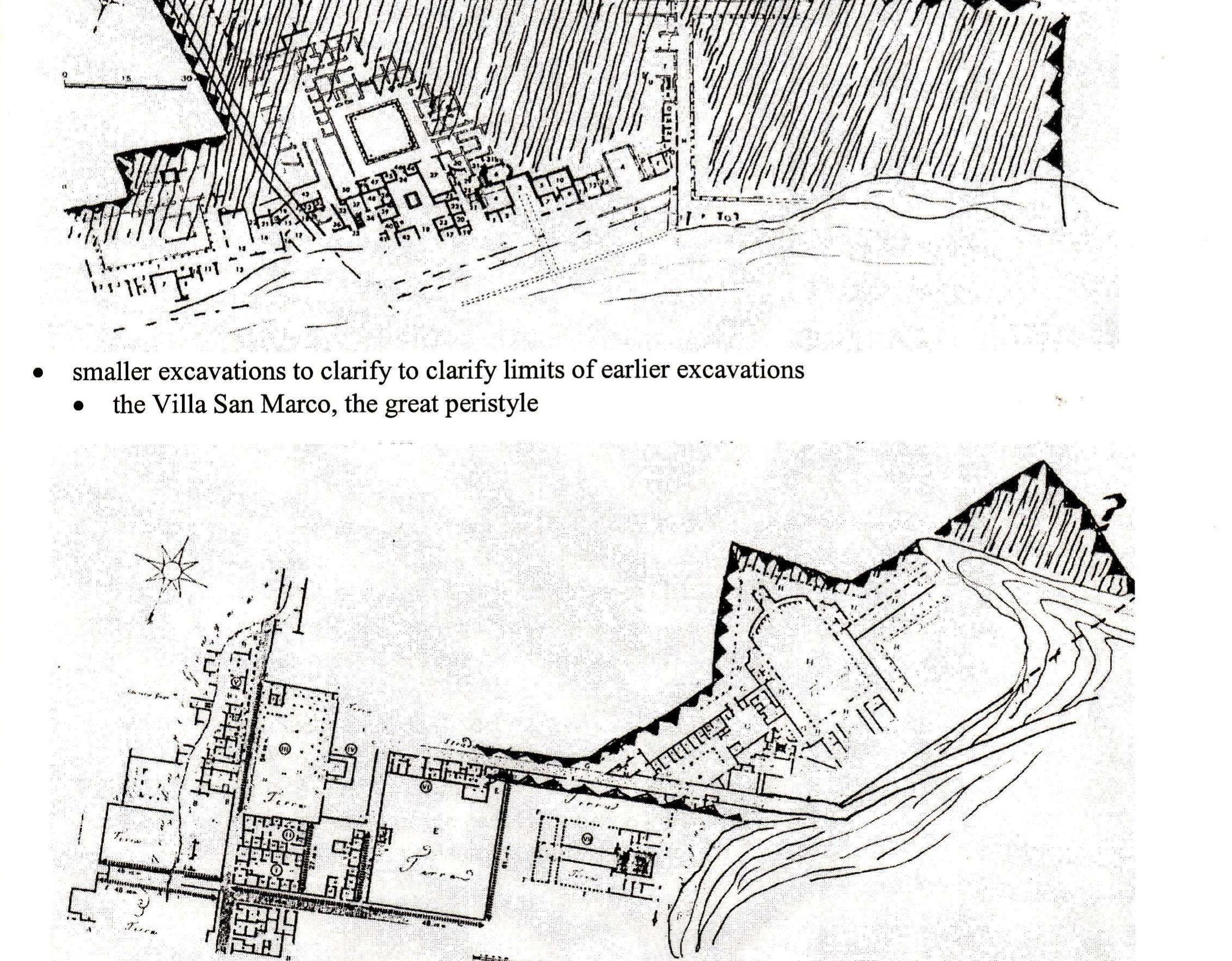 Figure 7 - Restoring Ancient Stabiae, selected documents