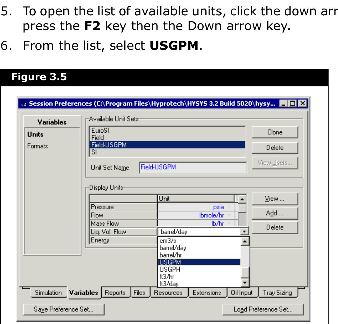 Figure 4 - Hysys Process Simulation
