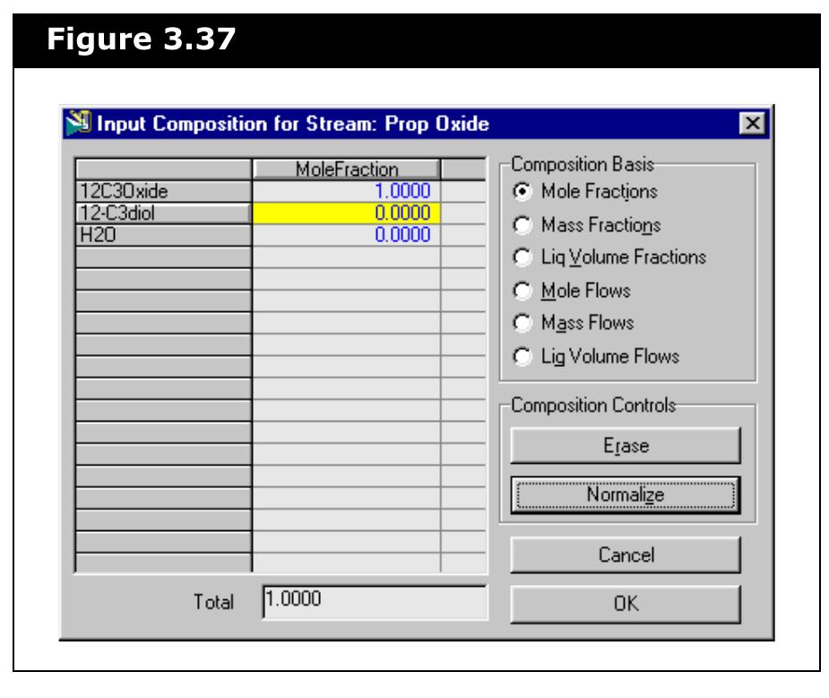 Figure 34 - Hysys Process Simulation