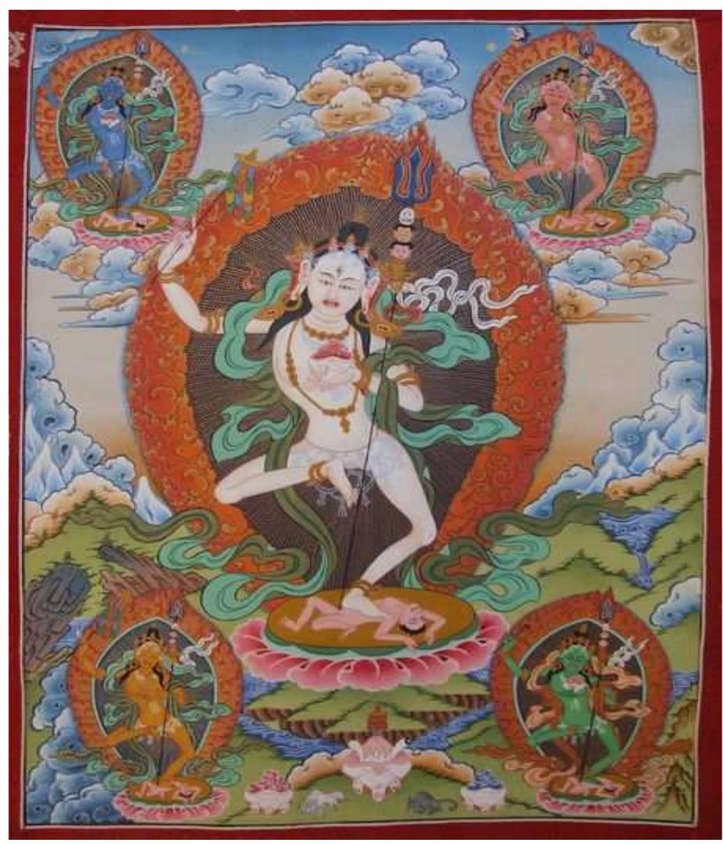 Dakinis: dakinis are important to the bon tradition as it is