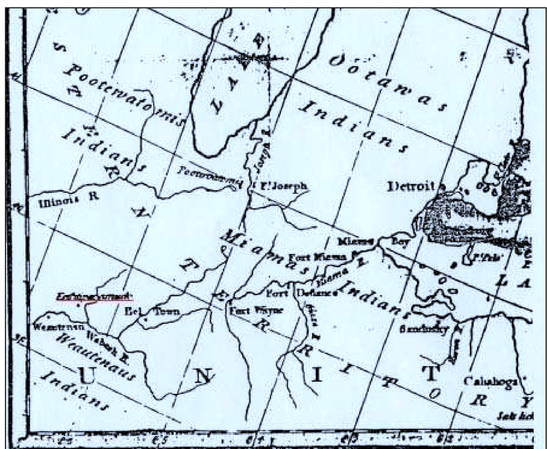 3. the brock map of 1813 (temple 1975:plate 72).