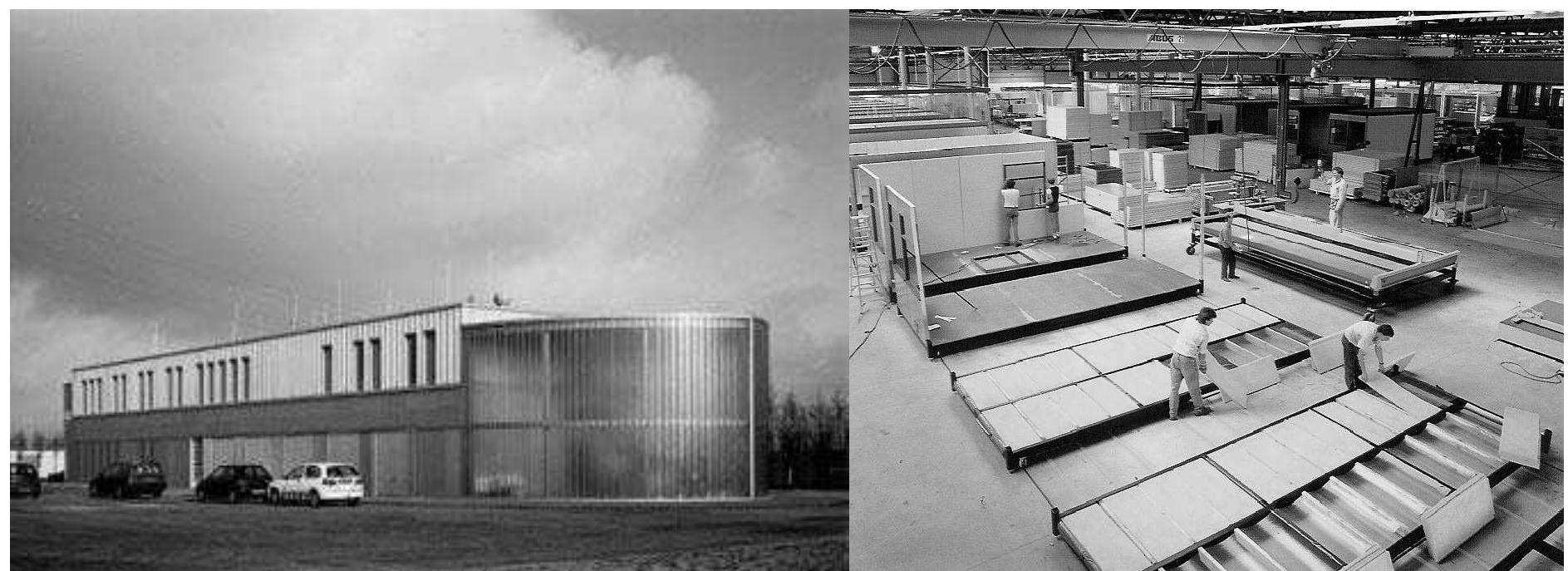 Examples of modular construction systems.