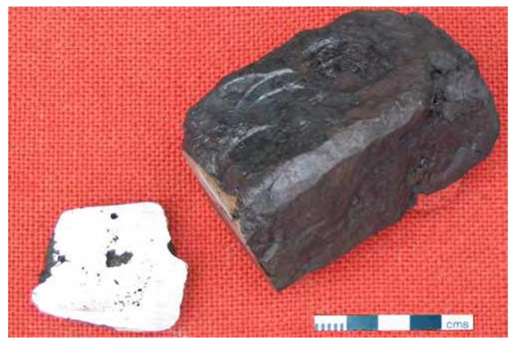 Xp90, steel billet smelted from 24kg of high manganese ore