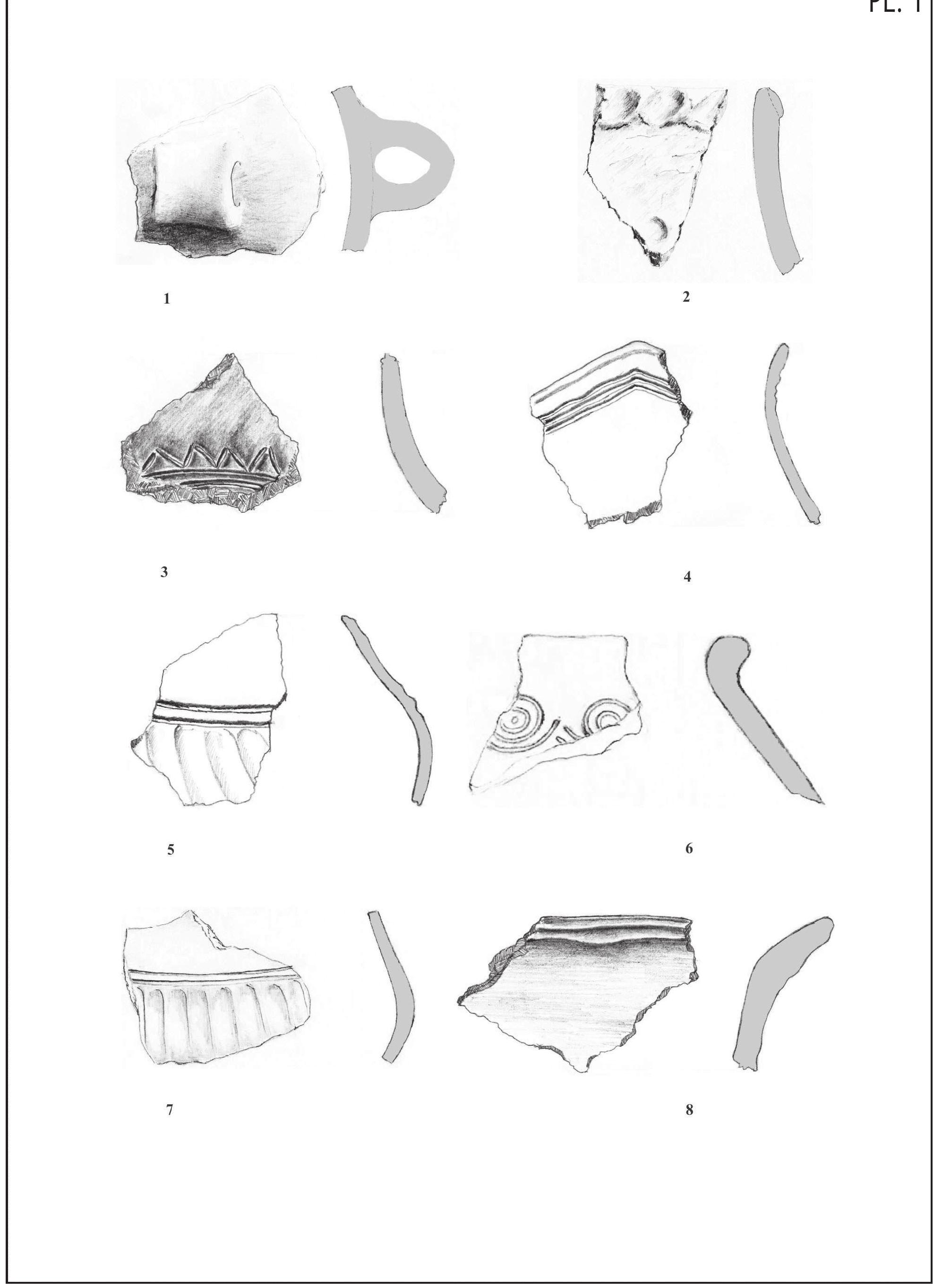 Pi.1 zidovar: late vatin culture pottery (documentation of