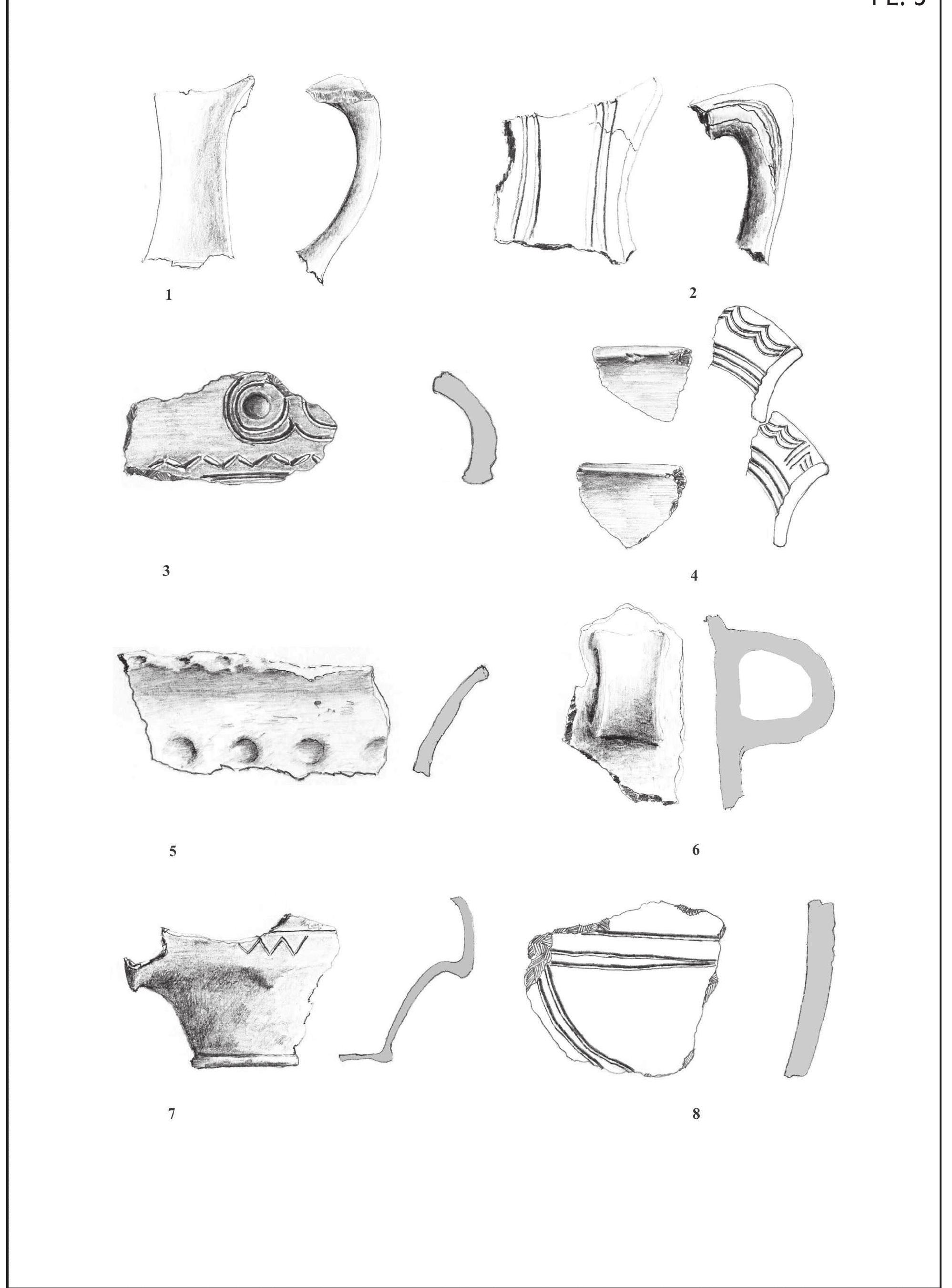 Pi.3 zidovar: late vatin culture pottery (documentation of