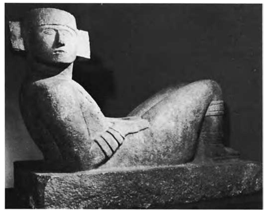 1 chacmool excavated by augustus le plongeon from plat- form