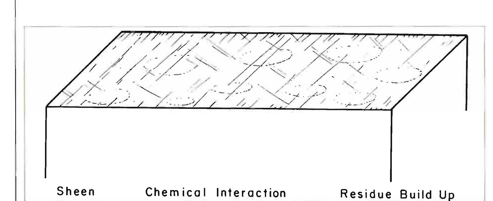 Schematic drawing of a magnified view of a granular stone