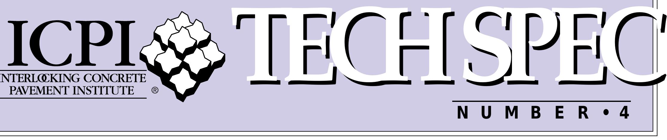 Structural design of interlocking c oncrete pavement for
