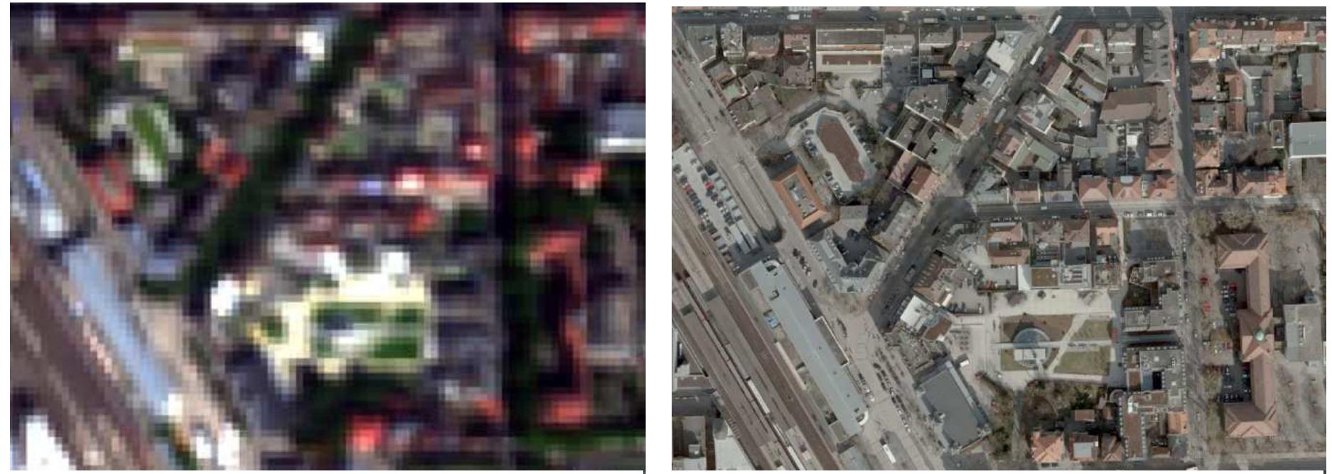 Original rgb- image figure 2: rgb channels of original hymap