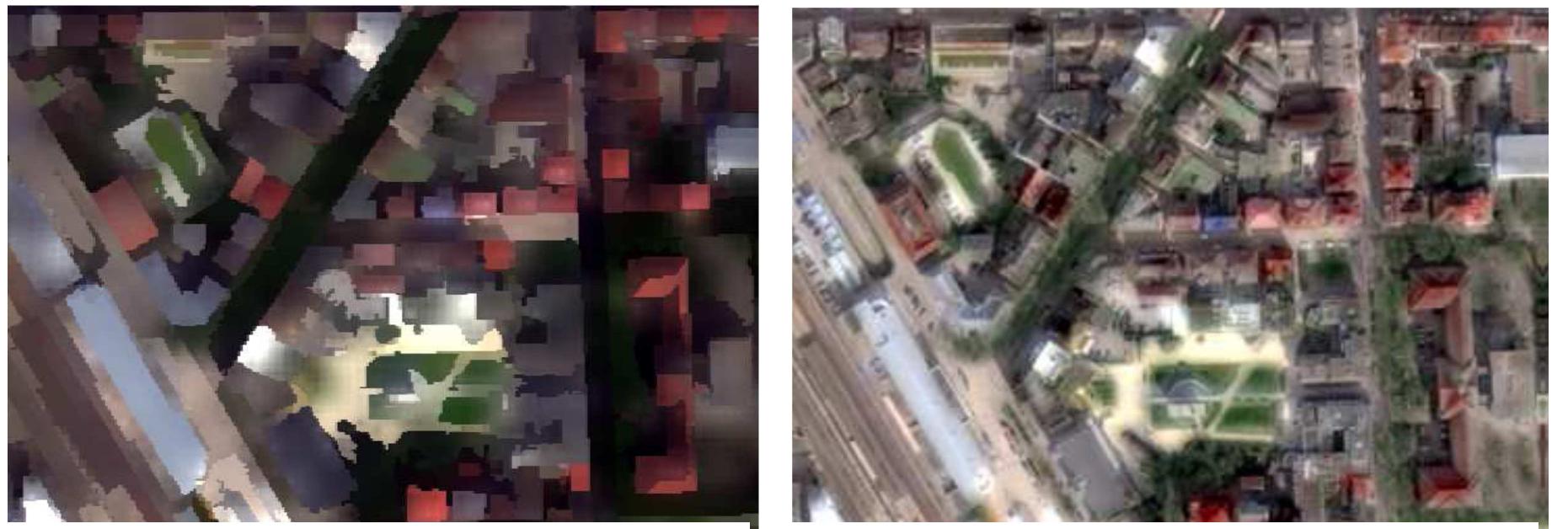 Rgb channels of gram-schmit fusion figure 4: rgb channels of