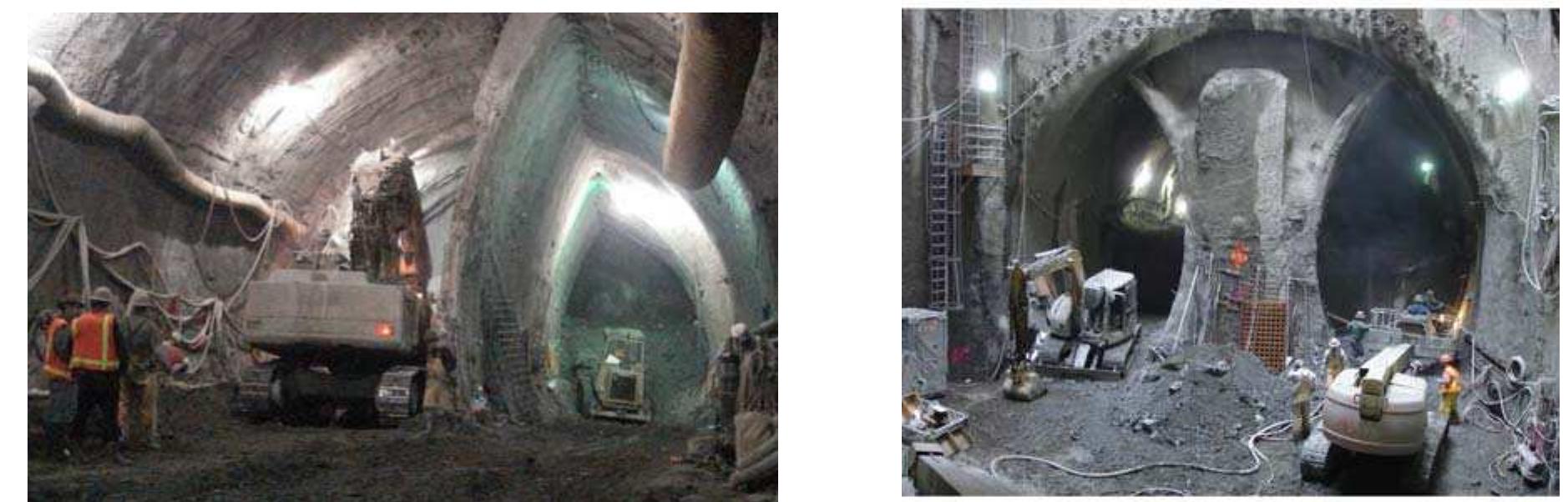 - sequential excavation method (beacon hill tunnel, seattle)