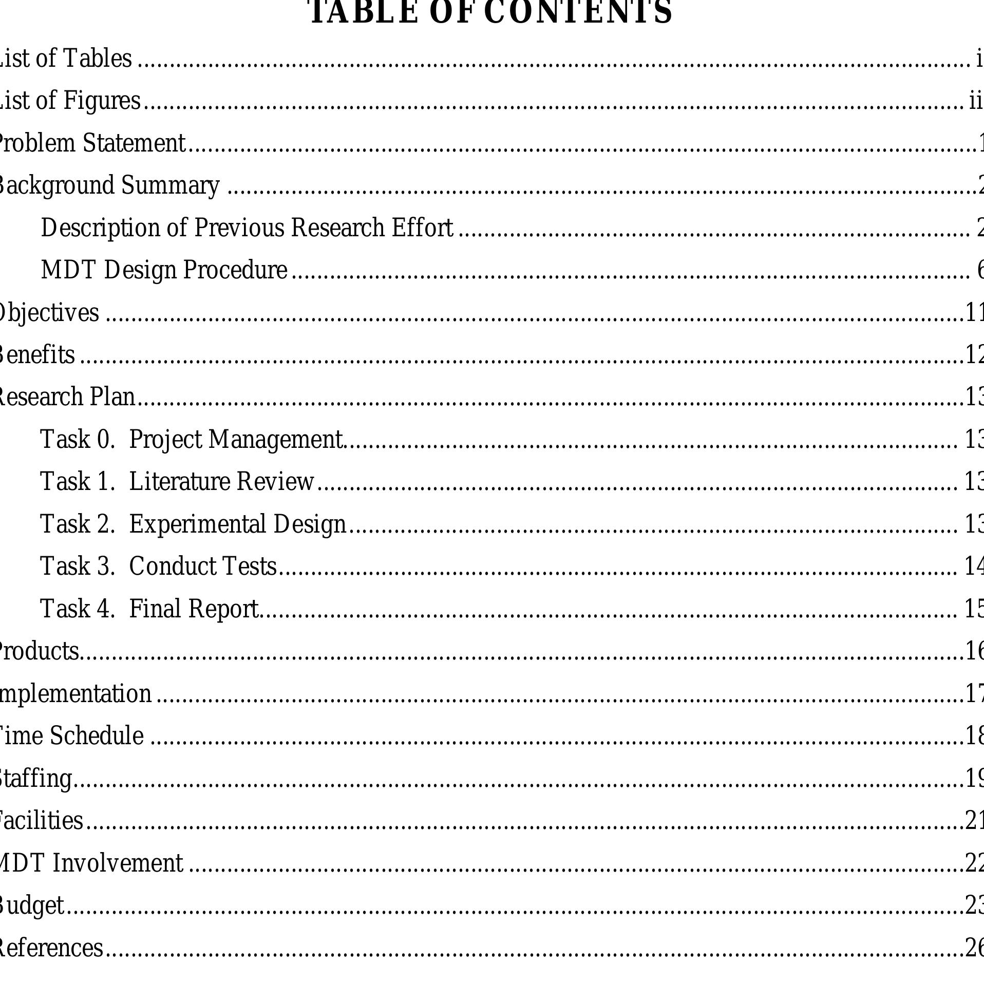Table 1 - Steel Pipe Pile/Concrete Pile Cap Bridge Support