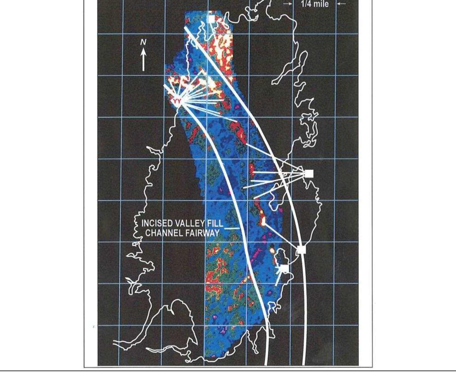 3d seismic amplitude map of lake newell portion of countess