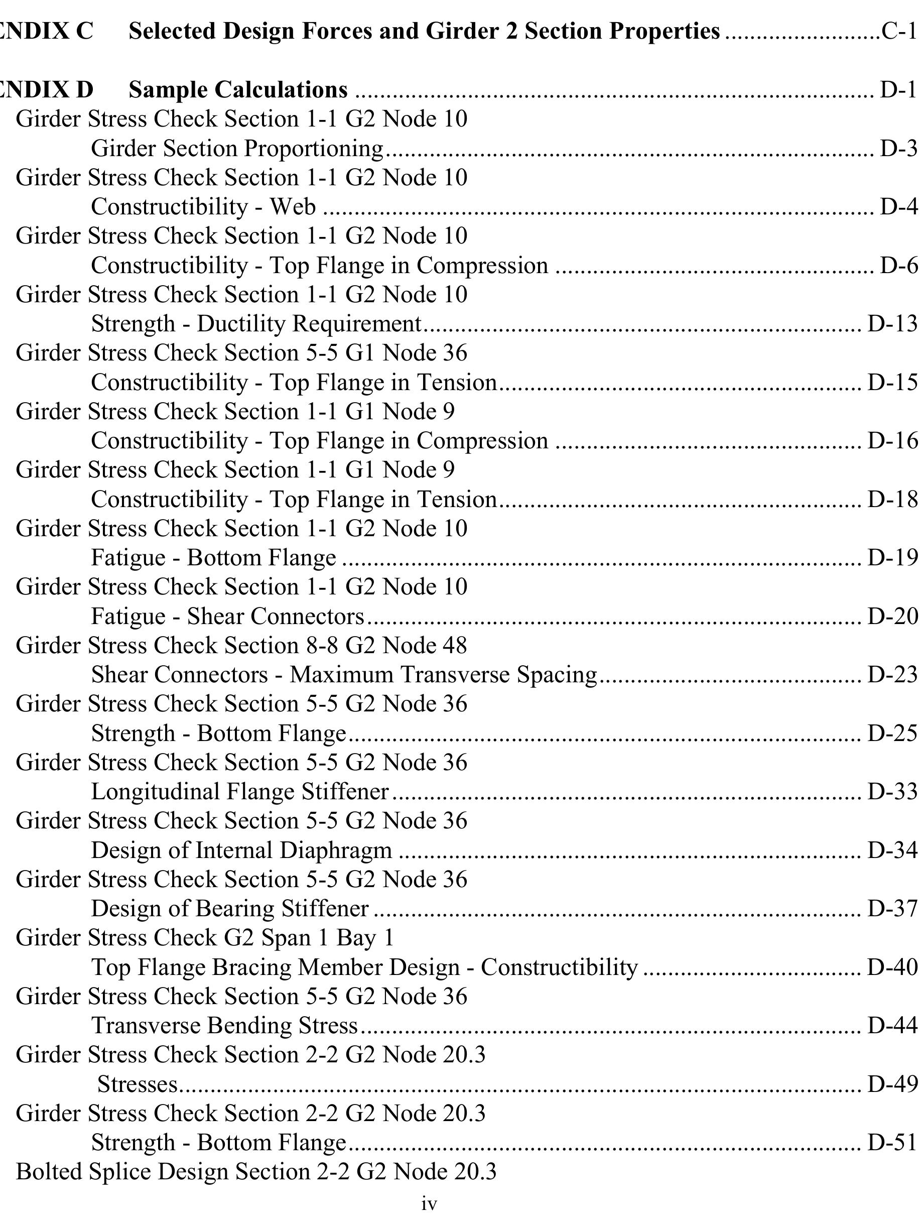 Table 2 - HORIZONTALLY CURVED STEEL BOX GIRDER BRIDGE FINAL