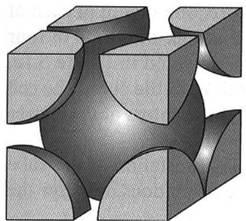 5 the bcc structure, as per ferrite and delta ferrite.