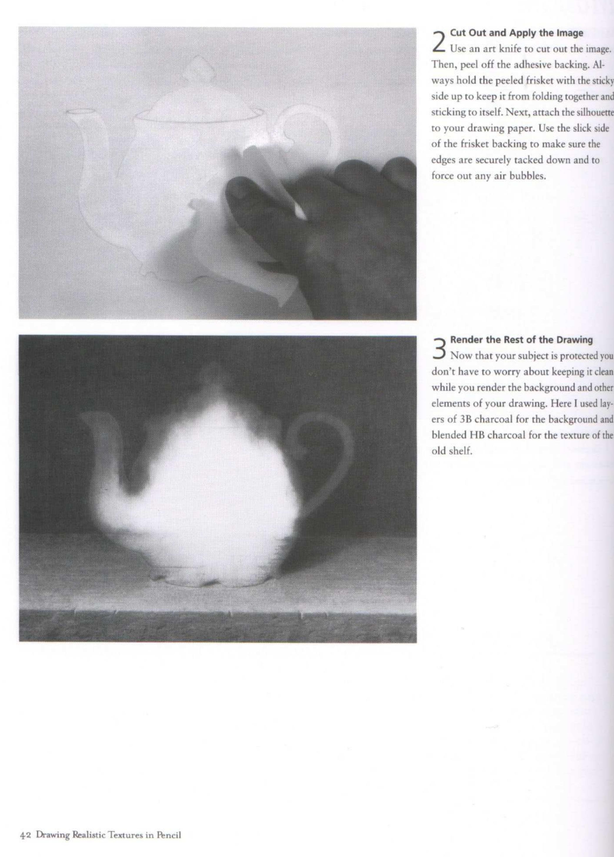 Figure 41 - Drawing Realistic Textures In Pencil