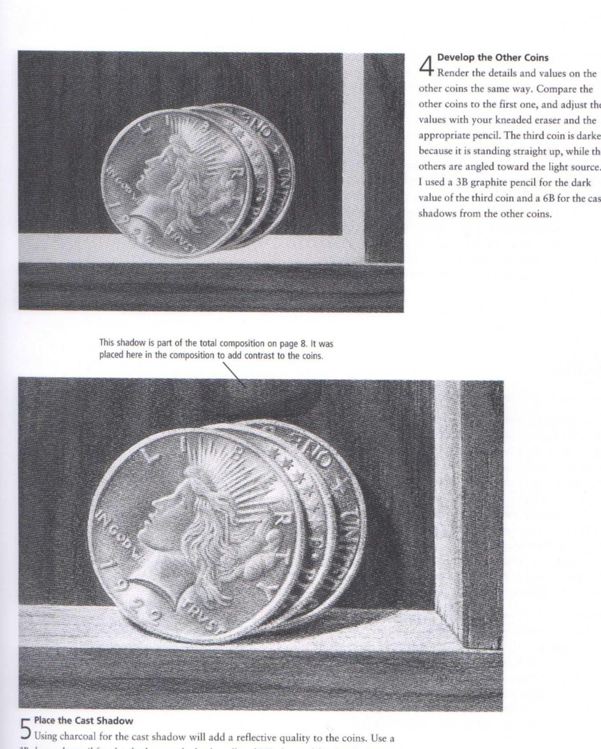 Figure 50 - Drawing Realistic Textures In Pencil