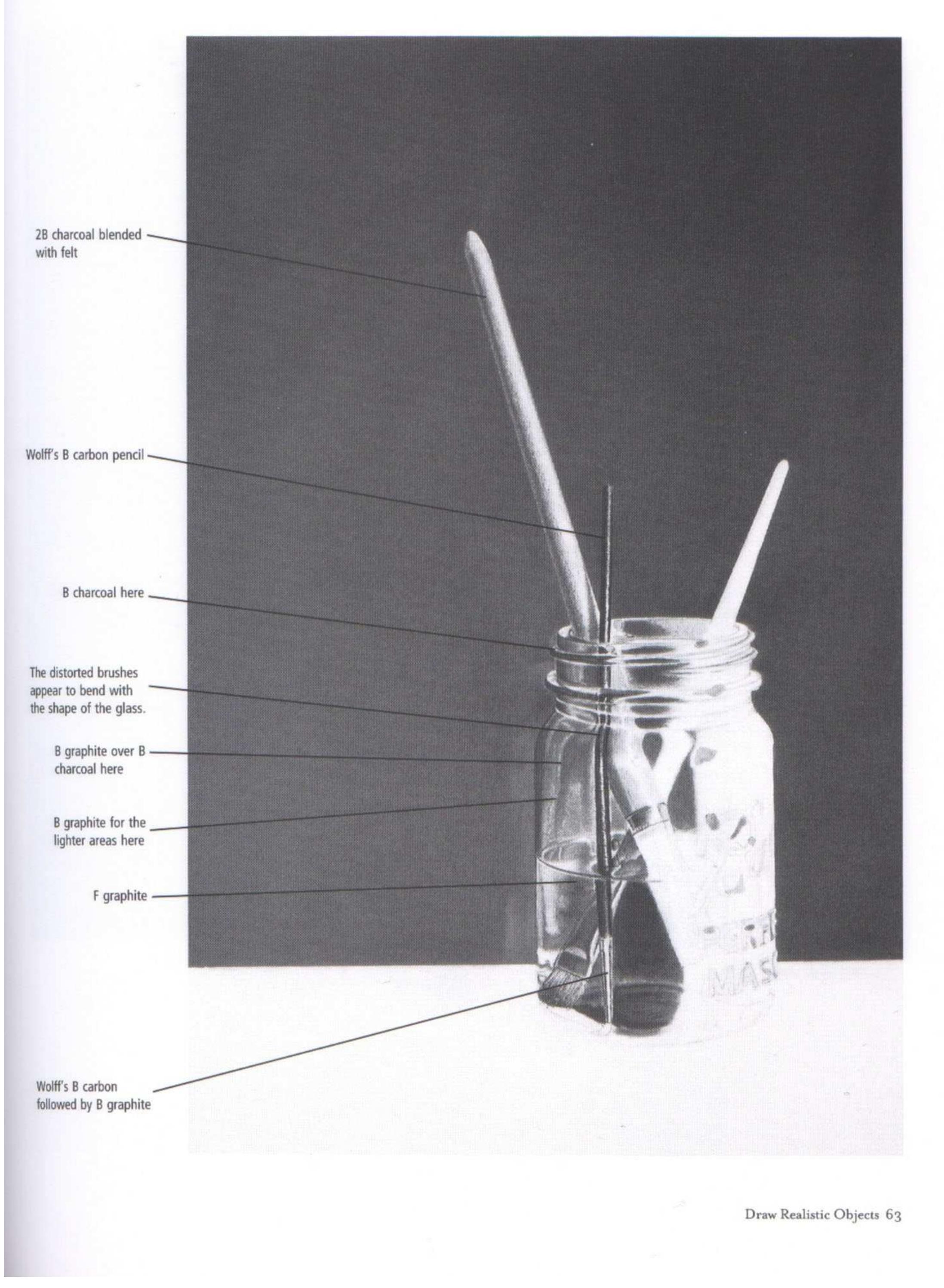 Figure 60 - Drawing Realistic Textures In Pencil