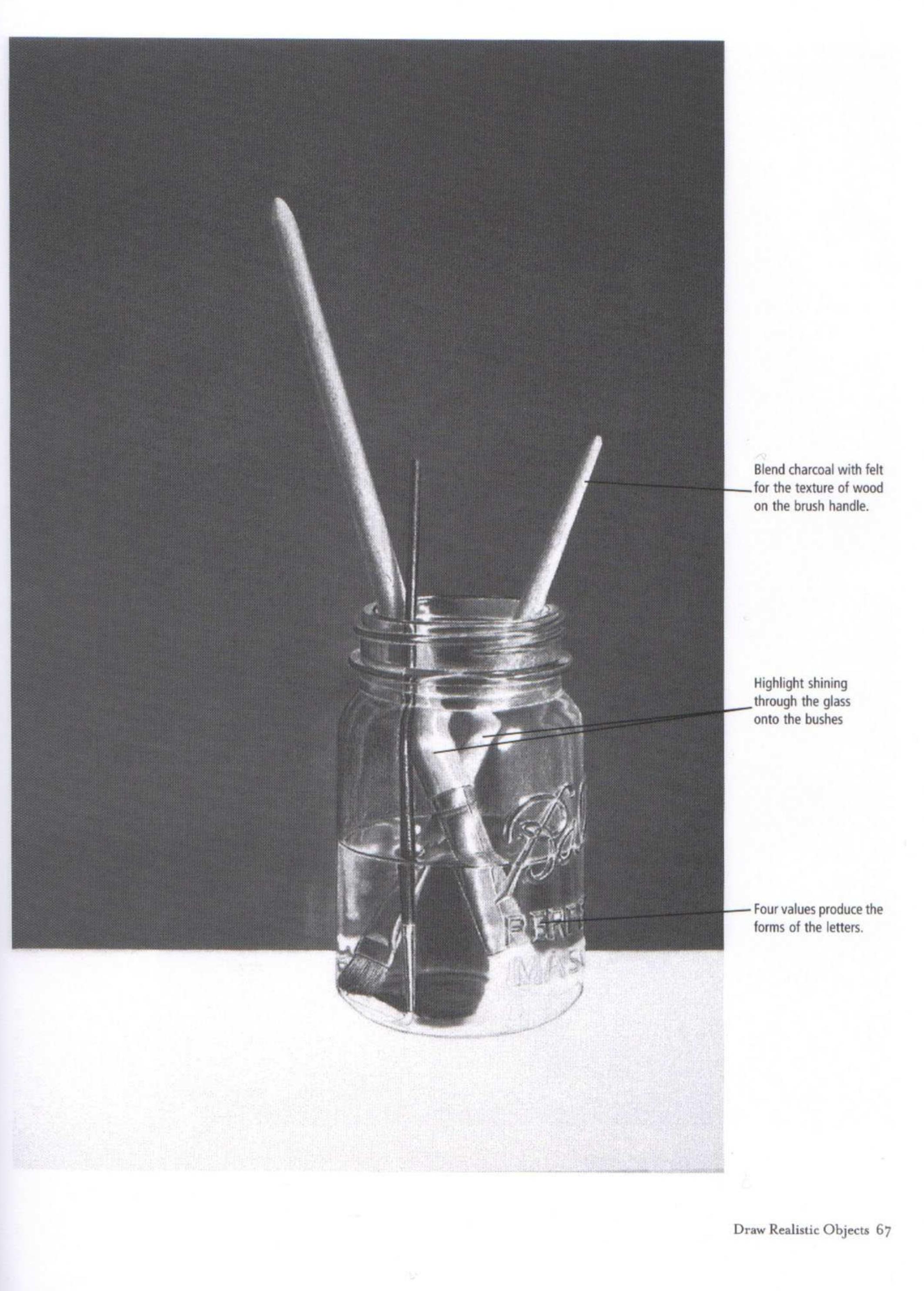 Figure 64 - Drawing Realistic Textures In Pencil