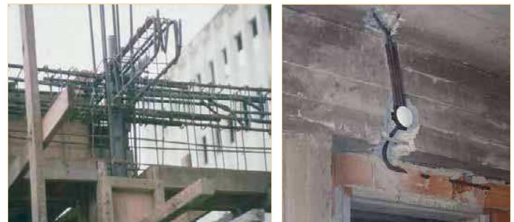 Examples of poor construction practices: (a) unacceptable