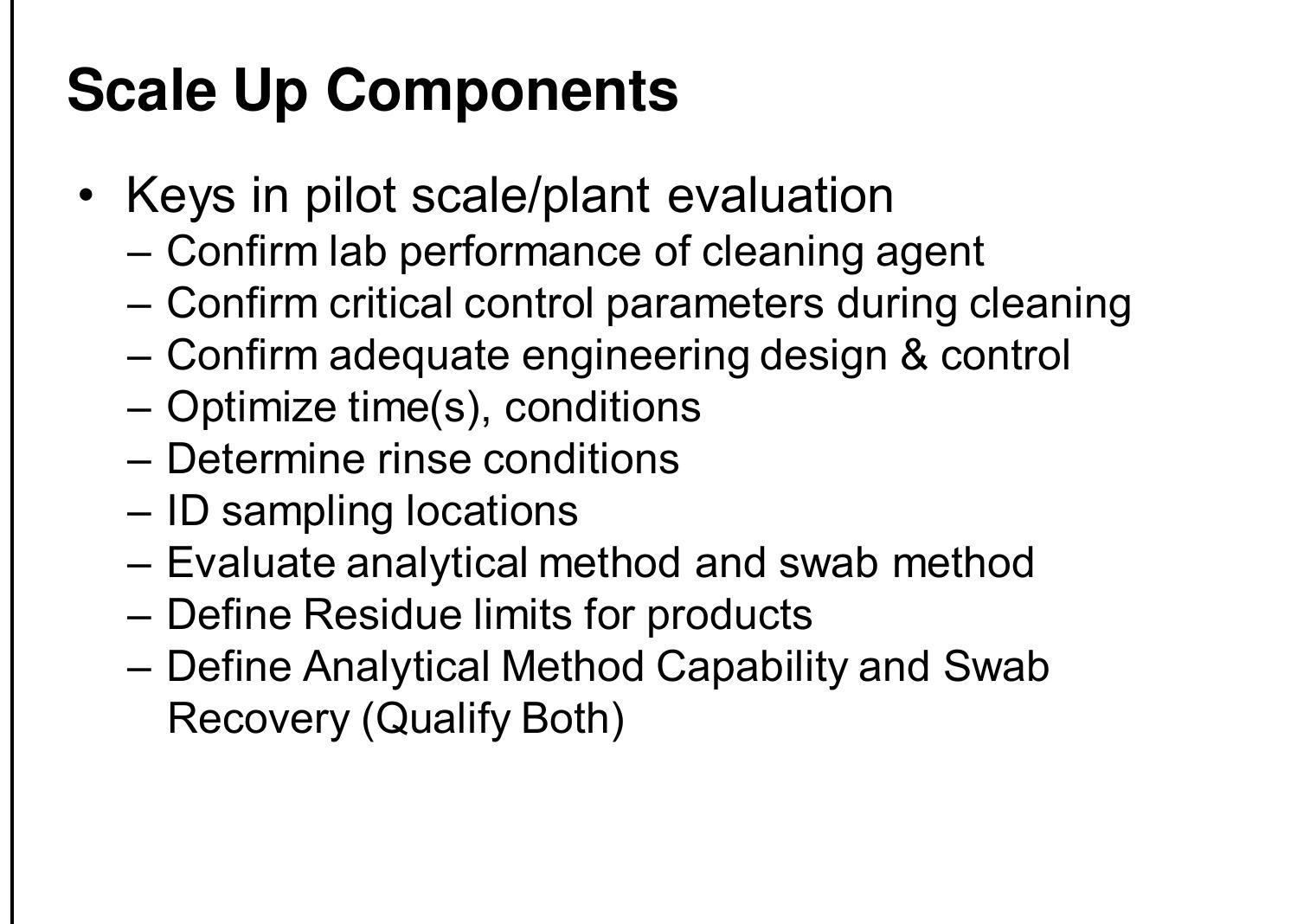 Figure 39 - Cleaning Validation A Risk Based Approach
