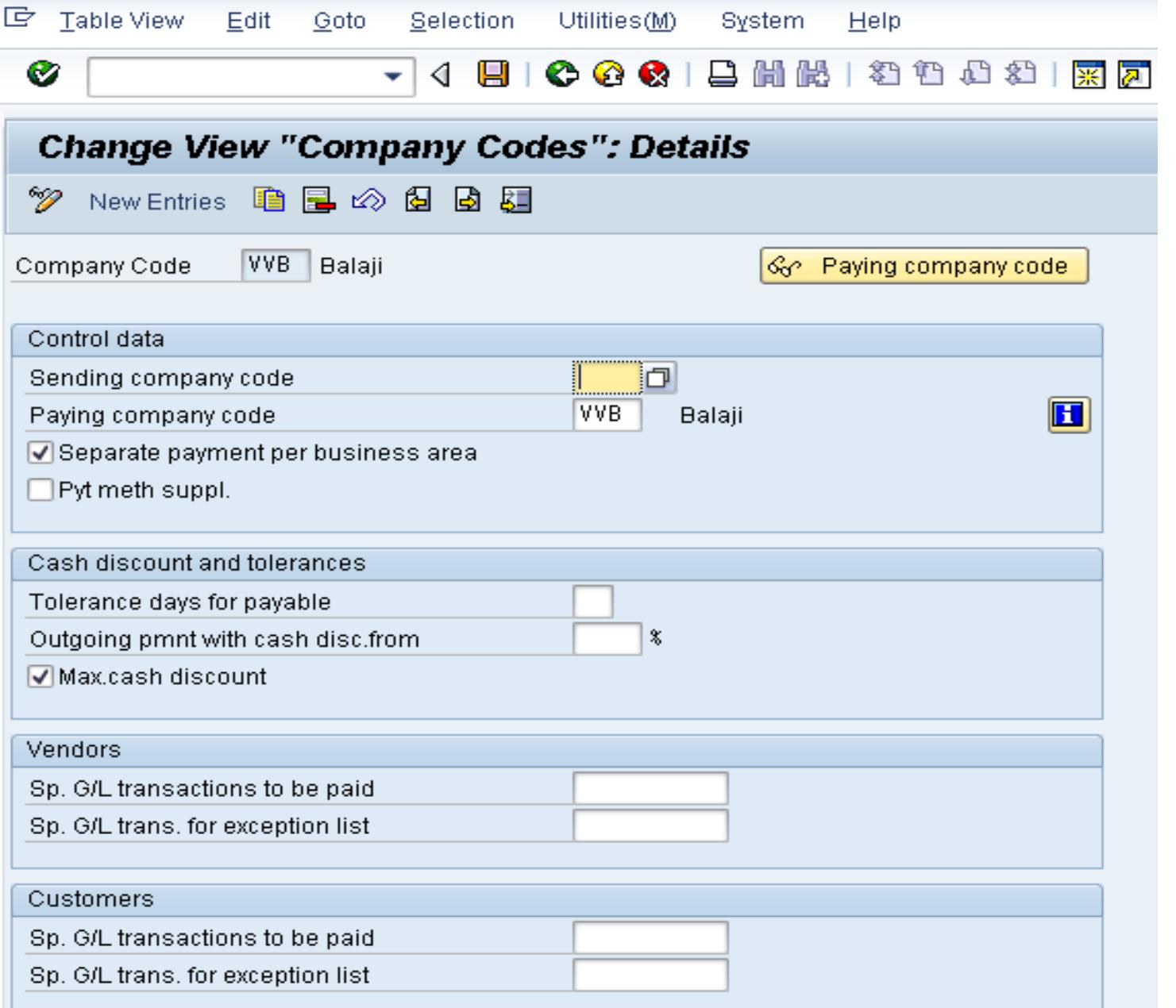 Figure 2 - SAP FI - Automatic Payment Program (Configuration