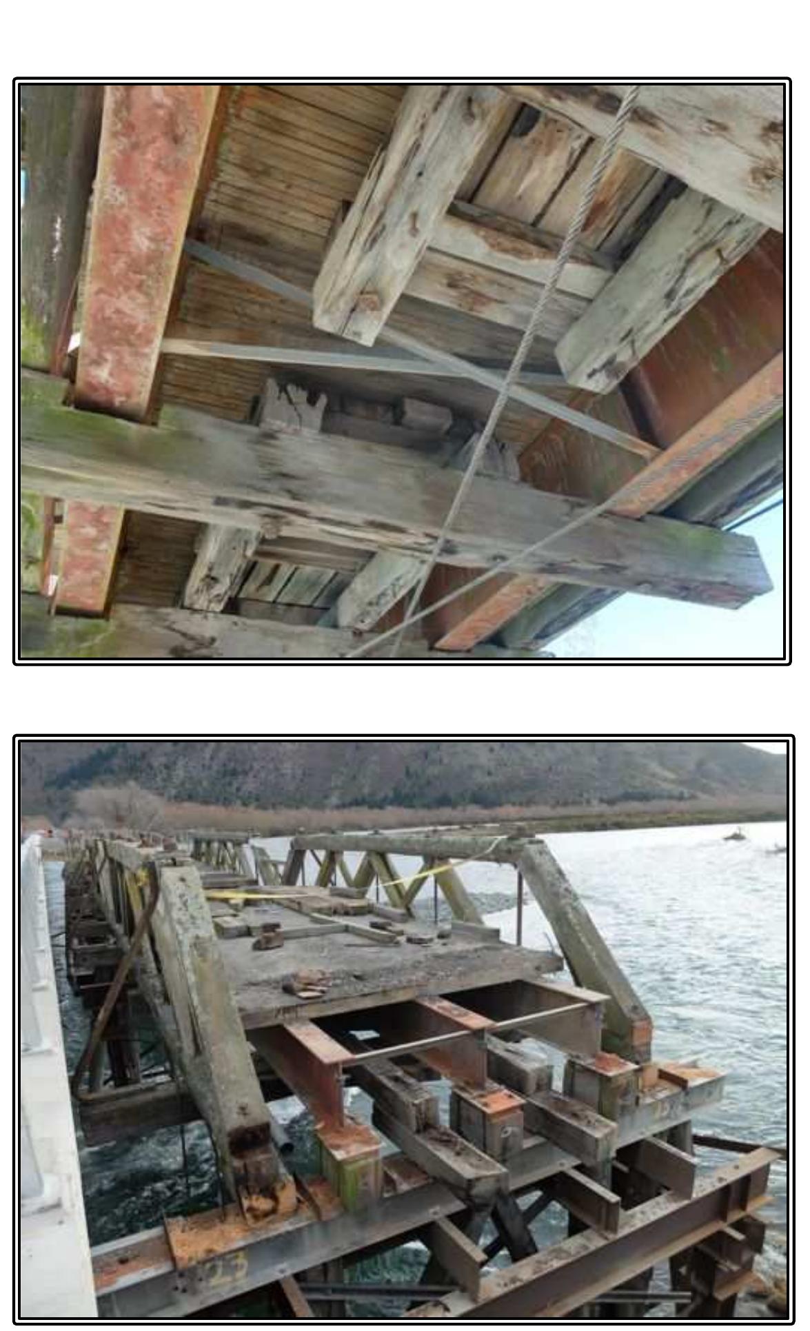 The 20 ft. spans were examples of a queenrod truss. this was