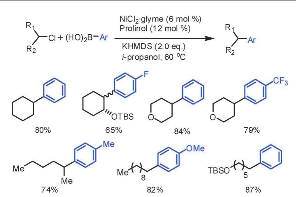 Ni-catalyzed suzuki-miyaura cross-coupling of alkyl