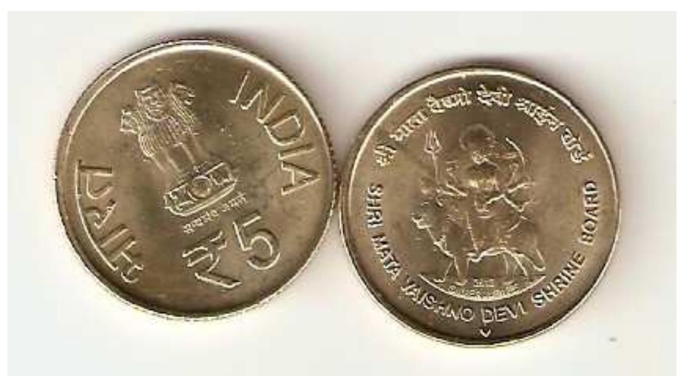 Image 4: mata vaishno devi coins